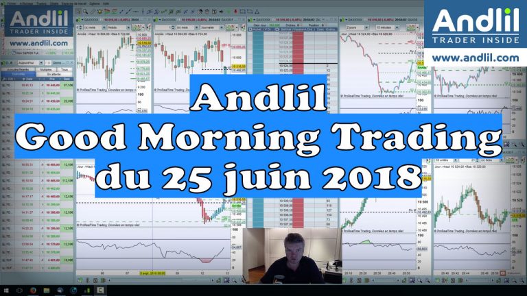 Andlil - Good Morning Trading du 25 juin 2018