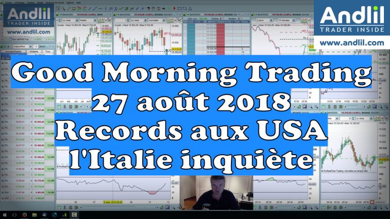 Good Morning Trading : Rebond Asiatique et américain, inquiétudes sur l ...