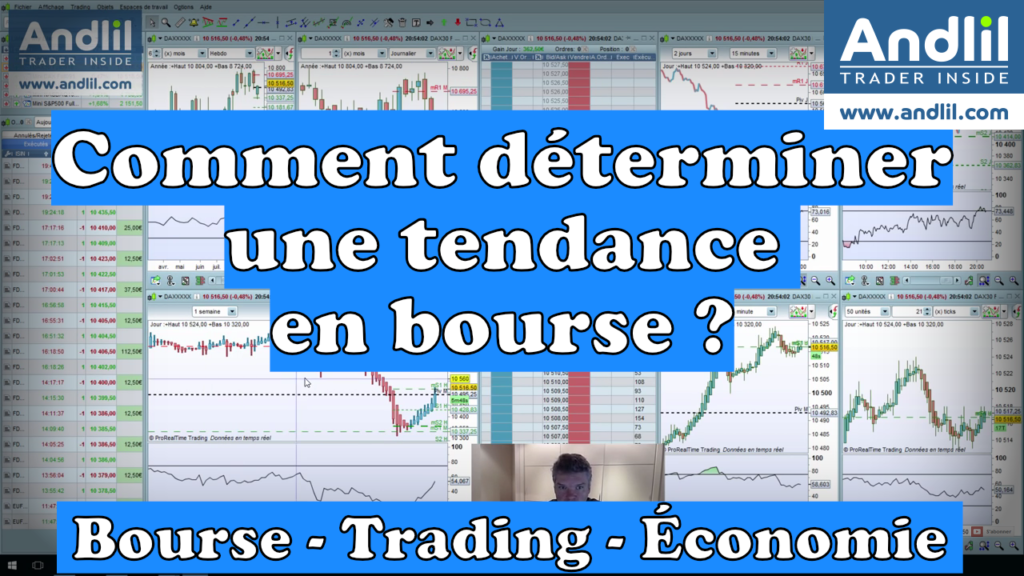 La tendance en bourse : comment la trouver avec efficacité