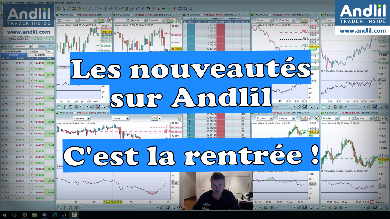 La rentrée sur Andlil et les principales nouveautés à venir